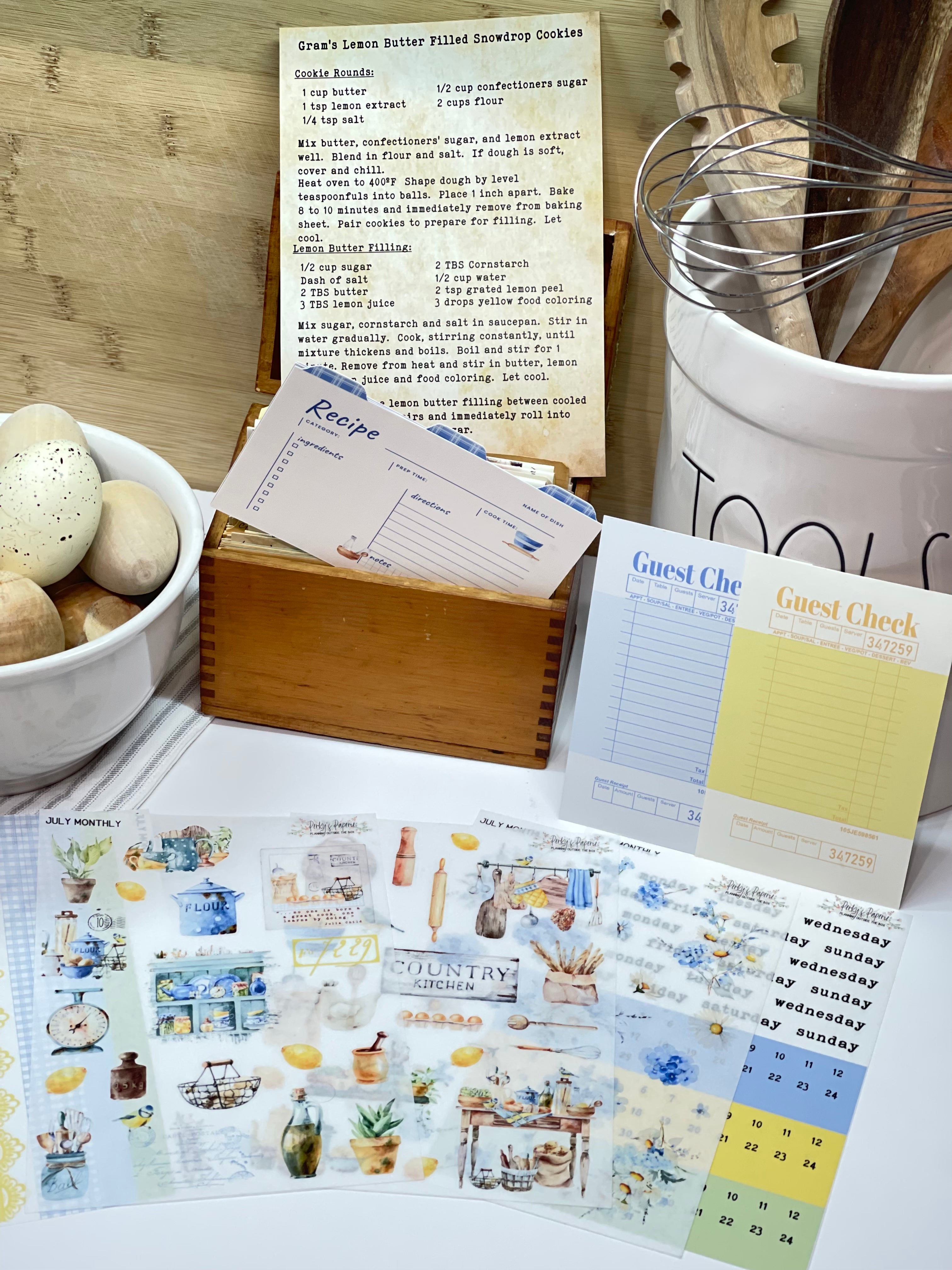 Monthly Sticker Subscription Box – 5 Washi Sticker Sheets + Exclusive ...